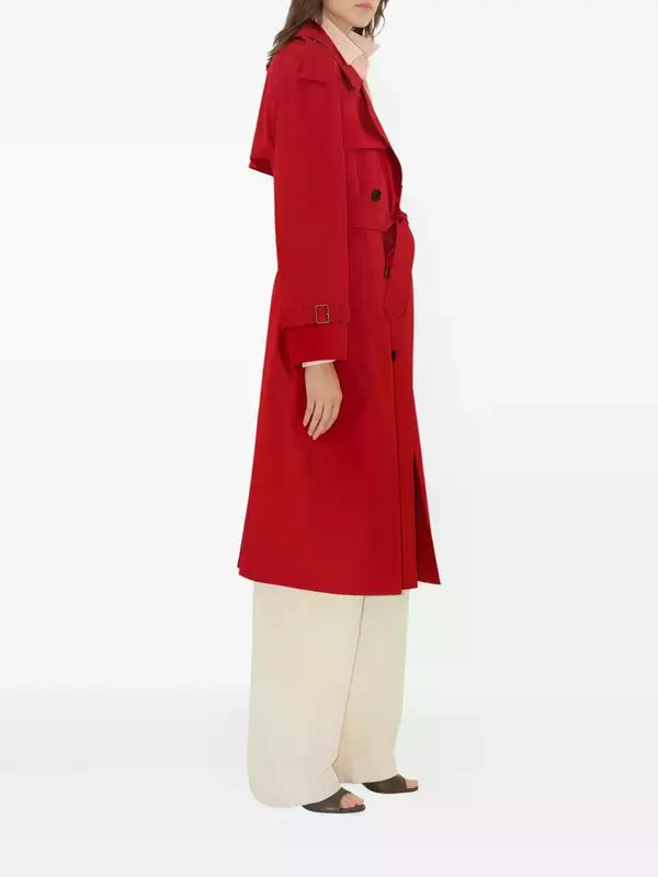 Burberry Castleford Trench Coat - Red