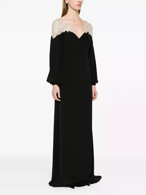 CRISTALLINI Rafaela Gown - Black