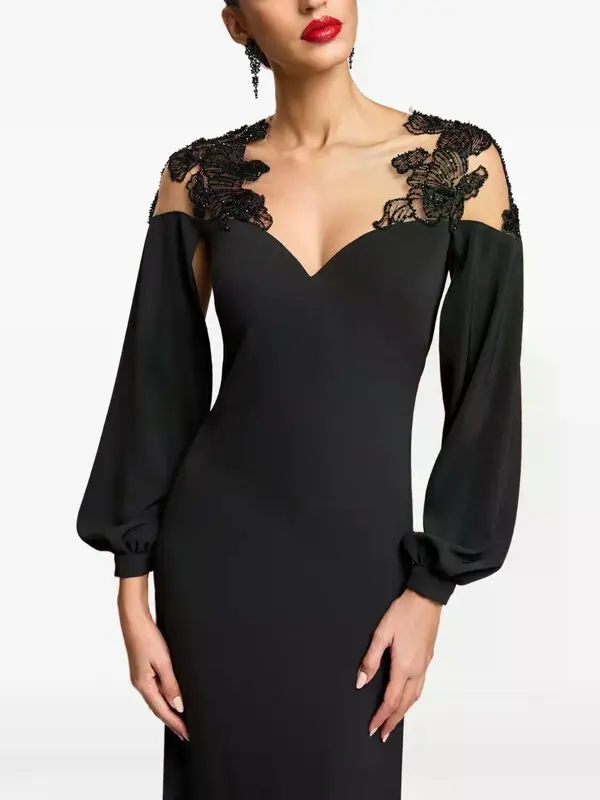 CRISTALLINI Rafaela Gown - Black