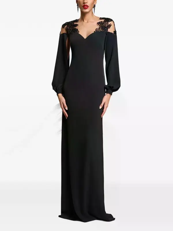 CRISTALLINI Rafaela Gown - Black
