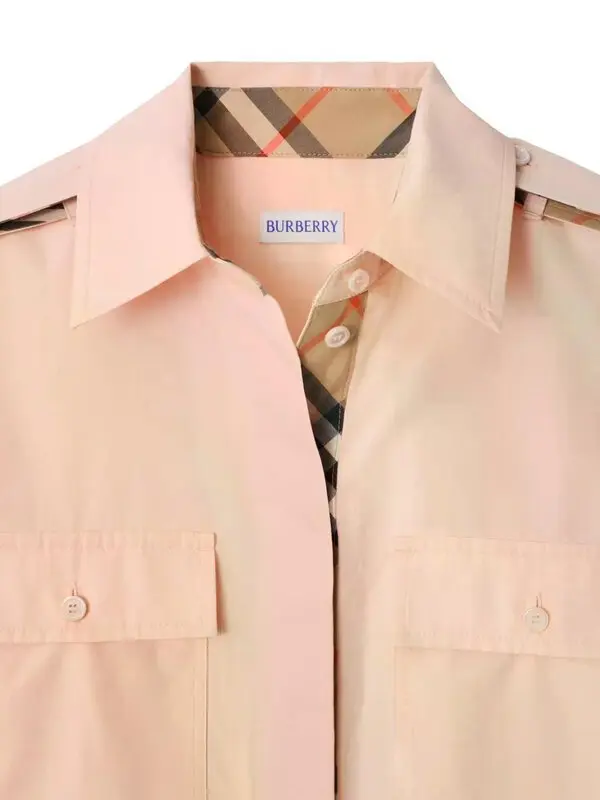 Burberry Cotton-poplin Shirt Dress