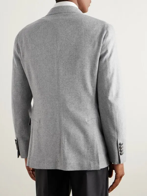 Brunello Cucinelli Wool And Cashmere-blend Suit Jacket