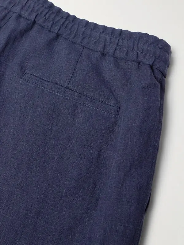 Brunello Cucinelli Straight-leg Virgin Wool-blend Trousers