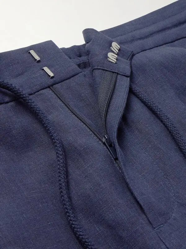 Brunello Cucinelli Straight-leg Virgin Wool-blend Trousers