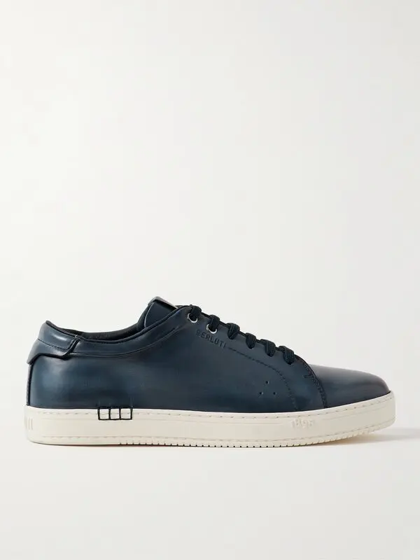 Berluti Playtime Venezia Leather Sneakers