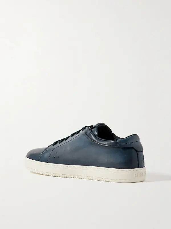 Berluti Playtime Venezia Leather Sneakers