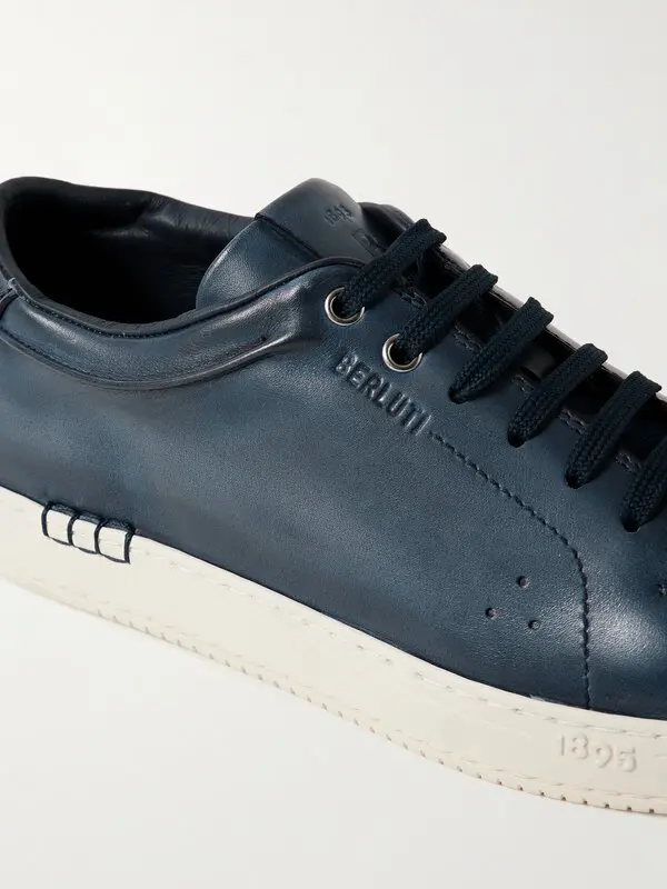 Berluti Playtime Venezia Leather Sneakers