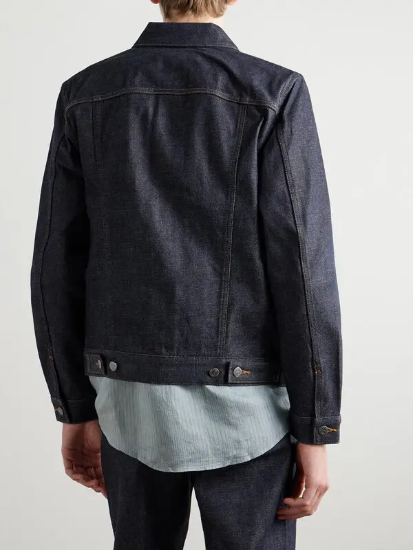 A.p.c. Selvedge Denim Trucker Jacket