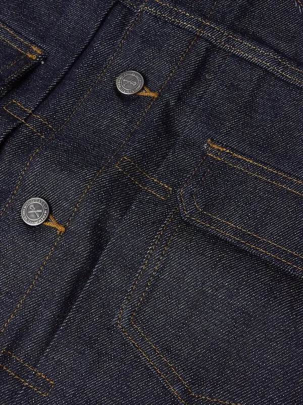 A.p.c. Selvedge Denim Trucker Jacket