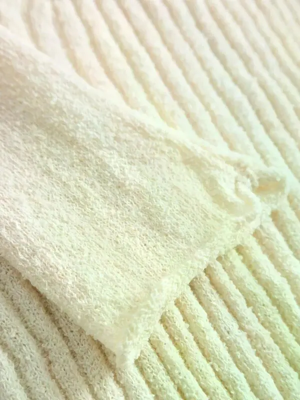 ELENA VELEZ Varsity Knitted Top - Neutrals