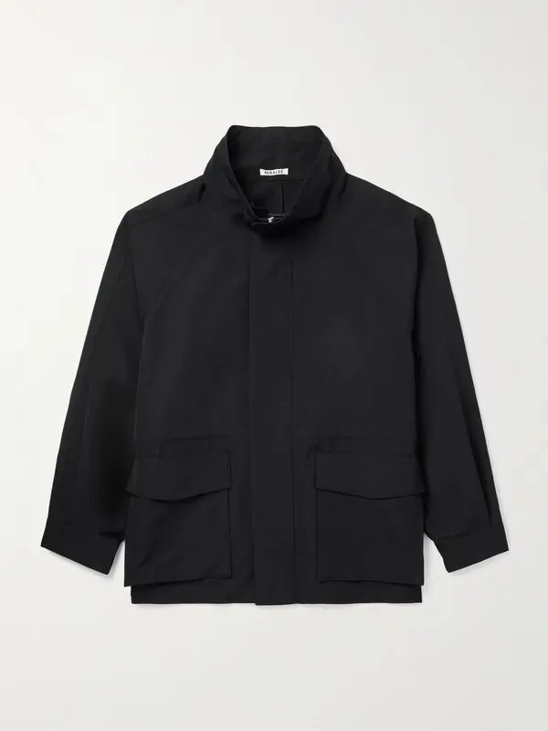 Auralee Wool-twill Blouson Jacket