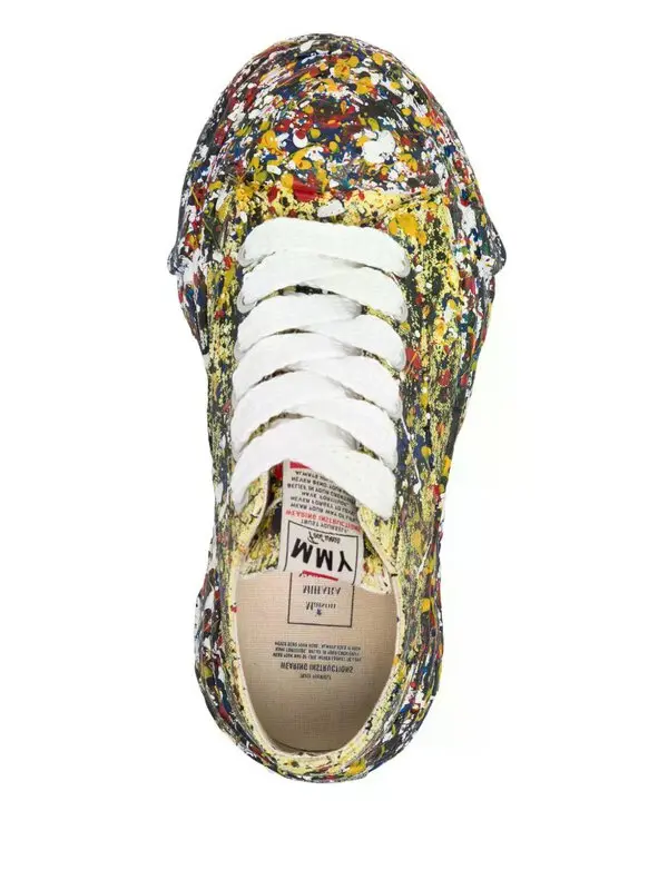 Mihara Yasuhiro Peterson23 Sputtering-paint Sneakers