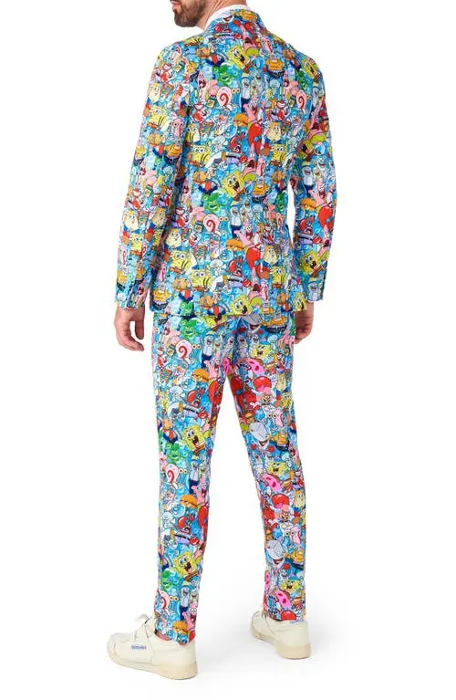 Opposuits Spongebob Frenzy Two-piece Suit & Tie Set