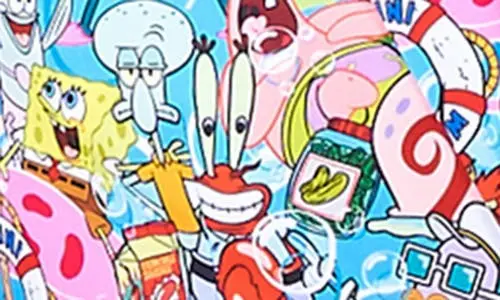 Opposuits Spongebob Frenzy Two-piece Suit & Tie Set