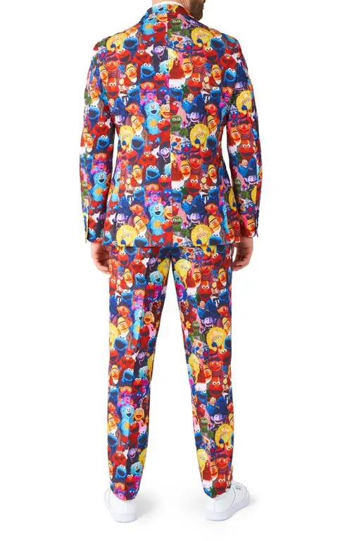 Opposuits X Sesame Street Slim Fit Two-piece Suit & Tie Set