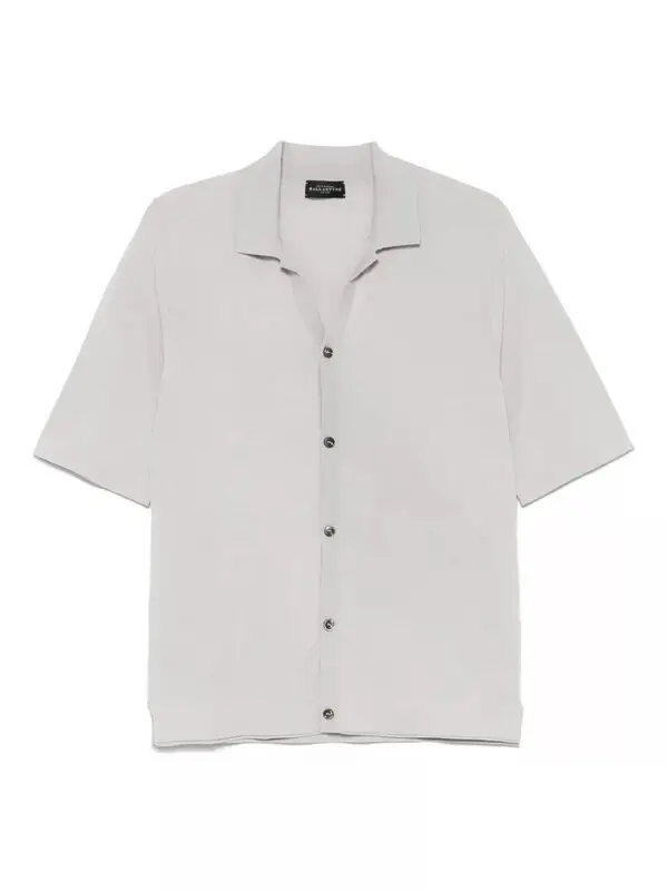 BALLANTYNE Cotton Shirt - Grey