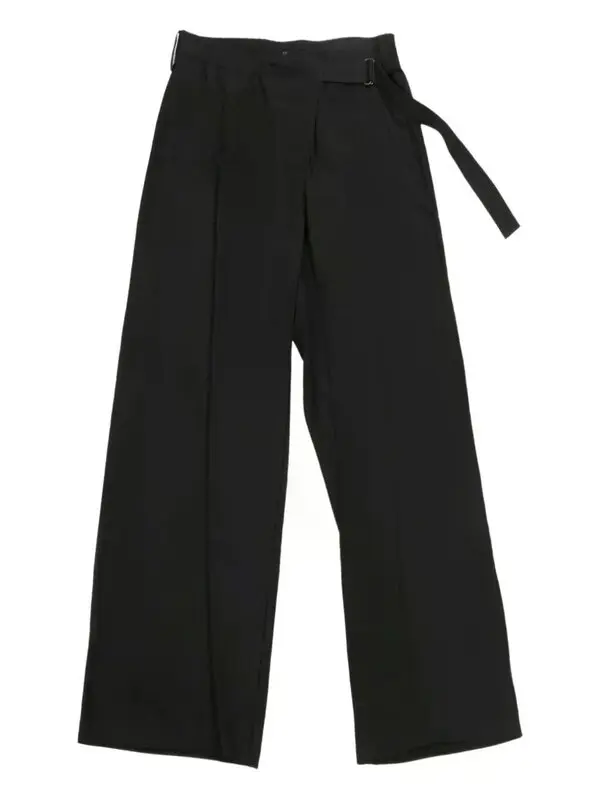 Yohji Yamamoto Wrap-design Trousers