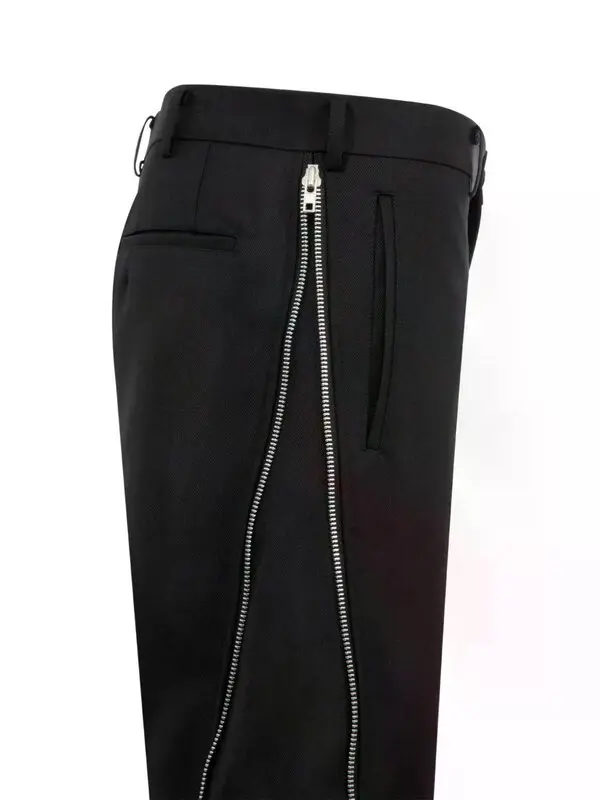 Comme Des Garçons Zip-embellished Trousers