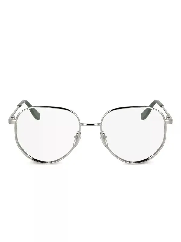 Karl Lagerfeld Round-frame Eyeglasses - Silver