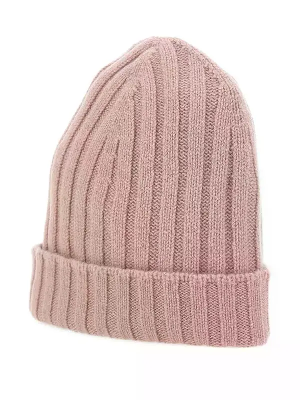 GRAN SASSO Cashmere Beanie - Pink