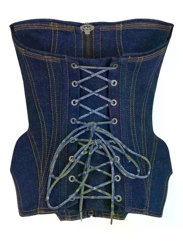 VIVIENNE WESTWOOD Denim Cthorax Corset
