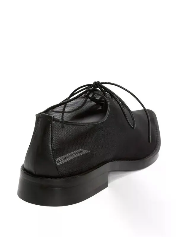 Victoria Beckham Mesh Lace-up Oxfords