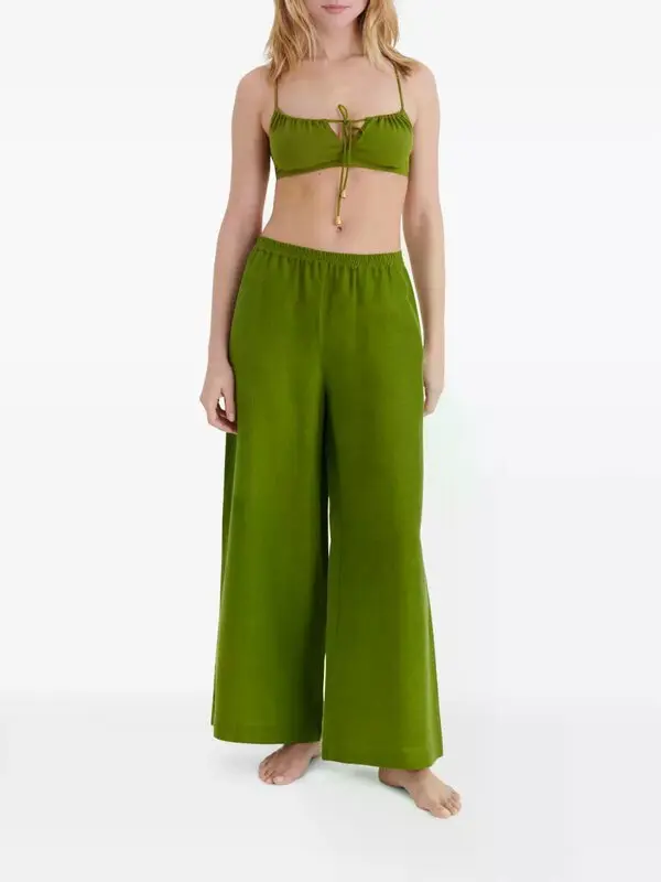 ERES Wide-leg Trousers - Green