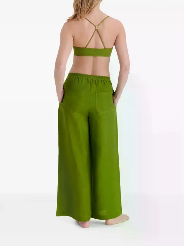 ERES Wide-leg Trousers - Green