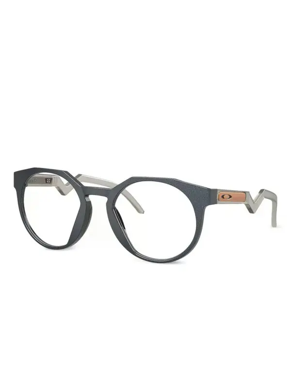 Oakley Round Frame Eyeglasses - Silver