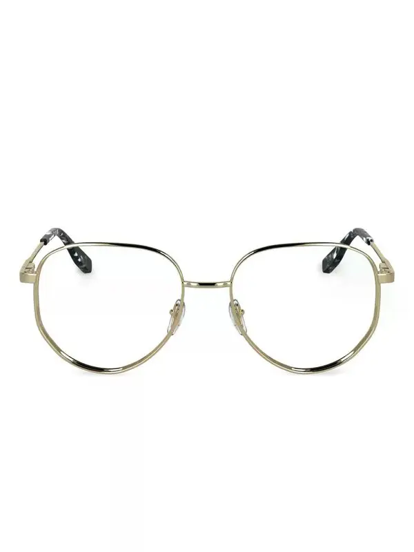 Karl Lagerfeld Round-frame Glasses - Gold
