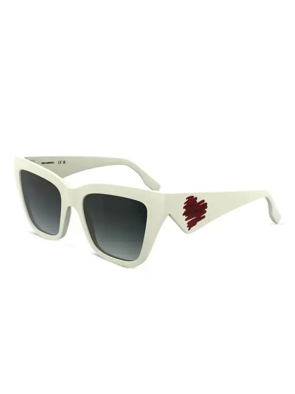 Karl Lagerfeld Butterfly-frame Sunglasses
