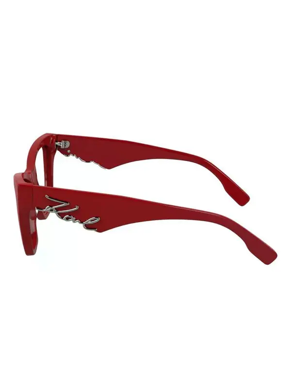 Karl Lagerfeld Butterfly-frame Eyeglasses - Red