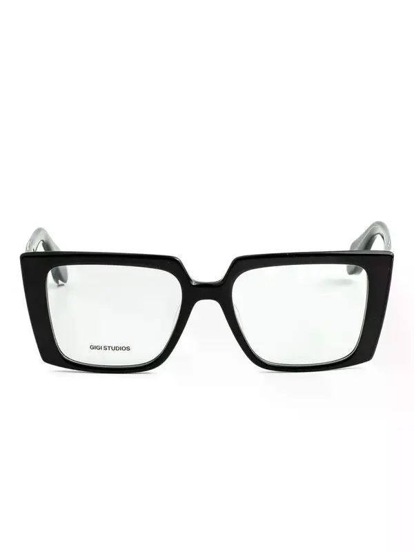 GIGI STUDIOS Square Frame Eyeglasses - Black