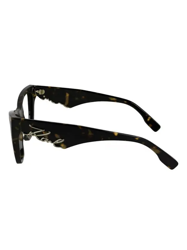Karl Lagerfeld Cat Eye Eyeglasses - Brown