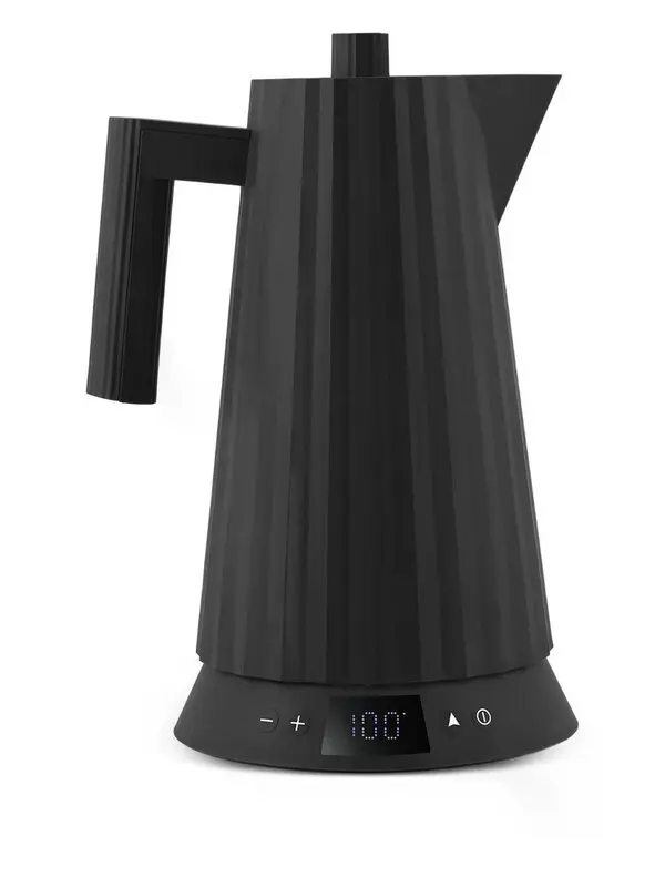 ALESSI Plissé Eletric Kettle - Black