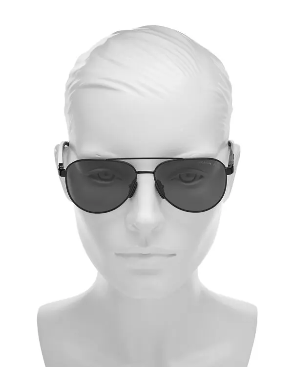 Prada Aviator Sunglasses 58mm - Black