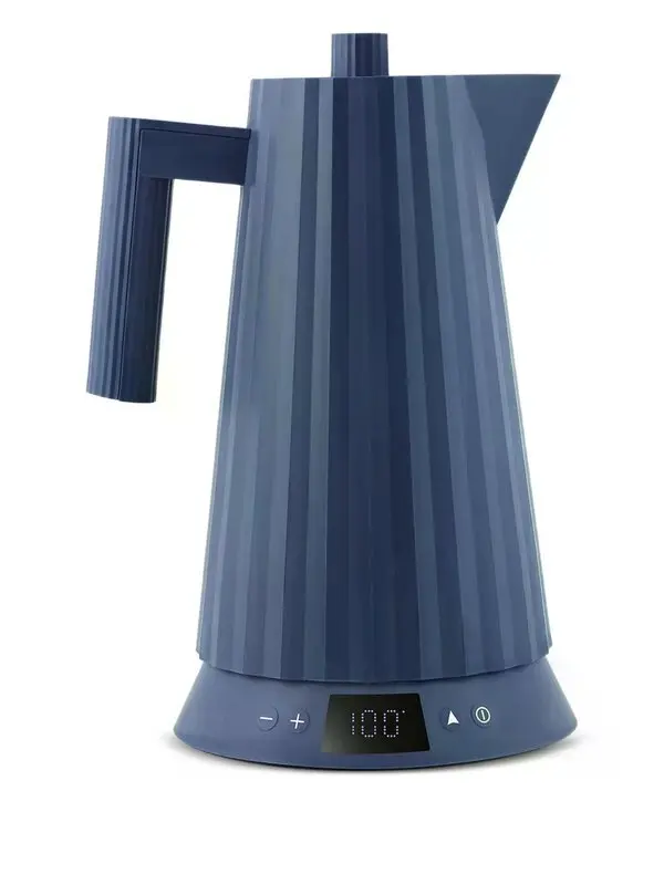 ALESSI Plissé Electric Kettle - Blue