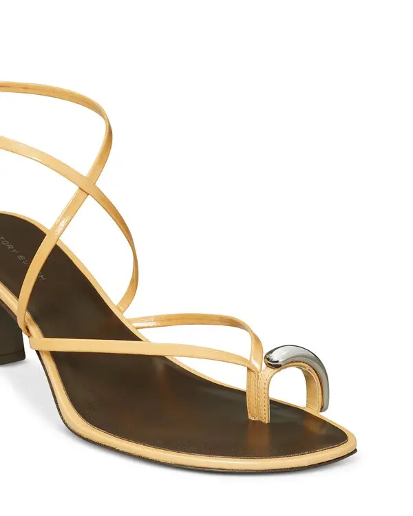 Tory Burch Pierced Strappy Sandals - Cantucci
