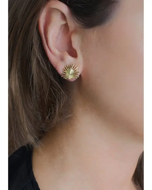 ANABEL ARAM Palm Stud Earrings