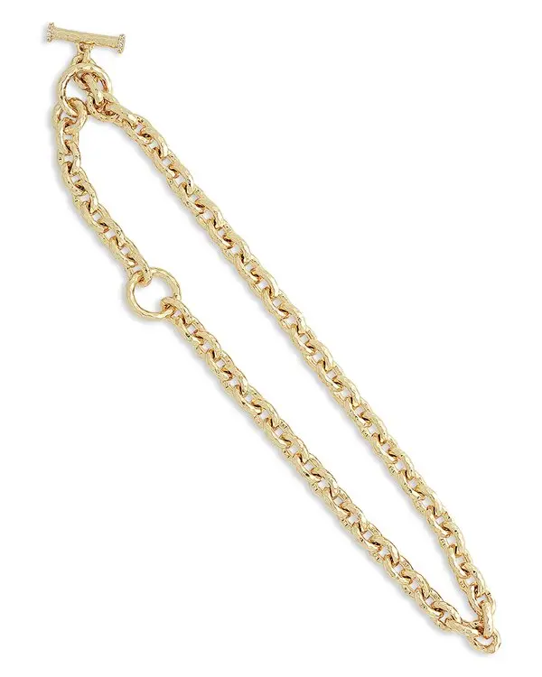 ANABEL ARAM Farrier 18k Yellow Plated Chain Necklace