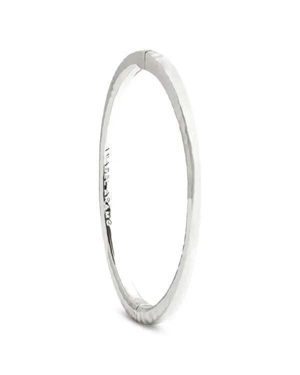 ANABEL ARAM Farrier Thin Hinged Bracelet - Silver