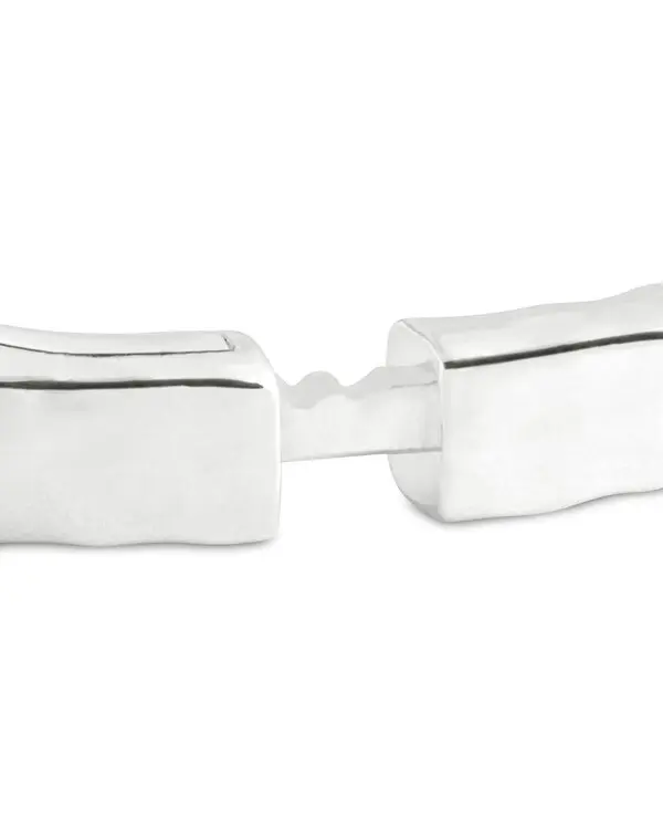 ANABEL ARAM Farrier Thin Hinged Bracelet - Silver