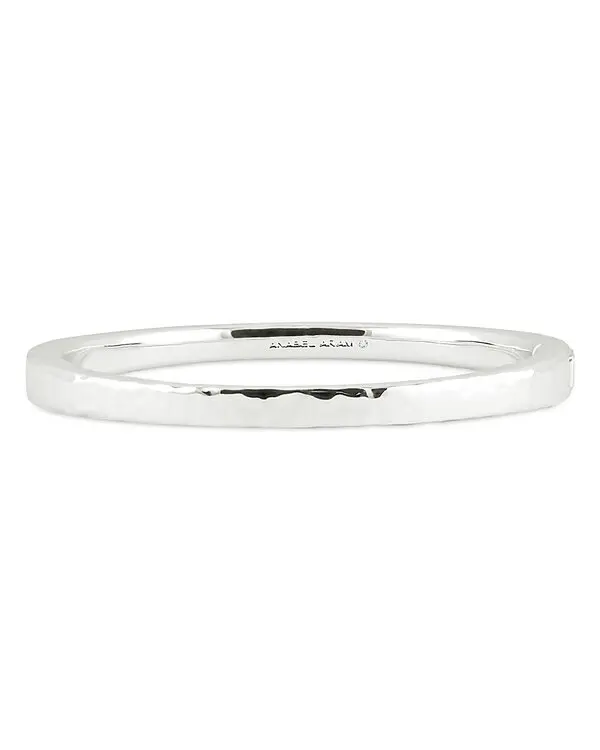 ANABEL ARAM Farrier Sterling Hinged Bracelet - Silver