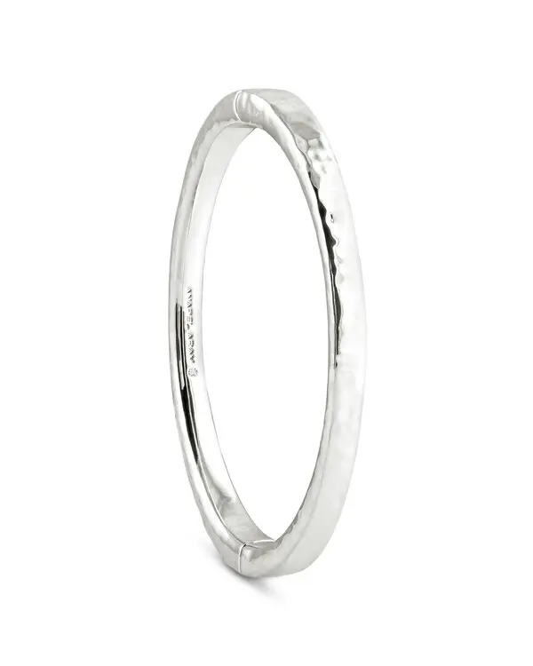 ANABEL ARAM Farrier Sterling Hinged Bracelet - Silver