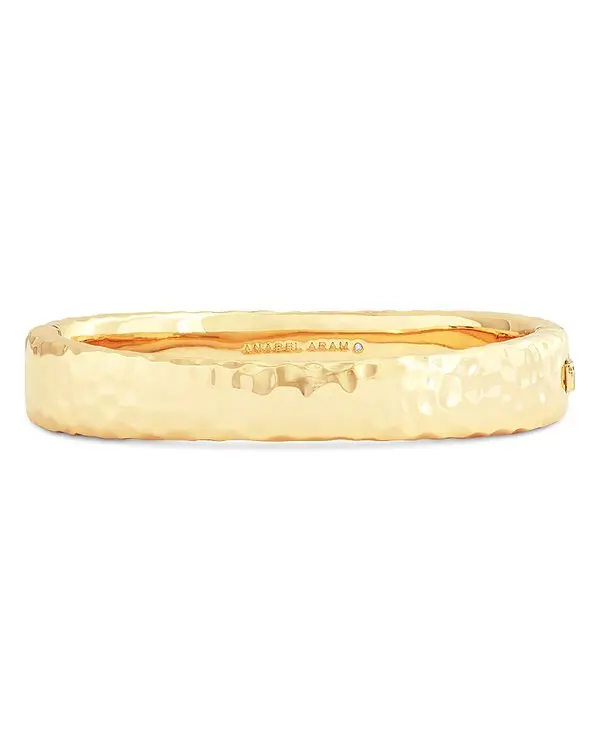 ANABEL ARAM Farrier Hinged Bangle Bracelet - Gold