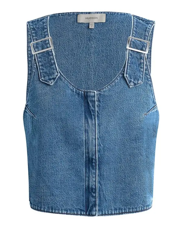 Hudson Jeans Boxy Denim Vest