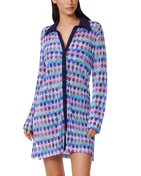 GOTTEX Long Sleeved Blouse Swim Cover Up