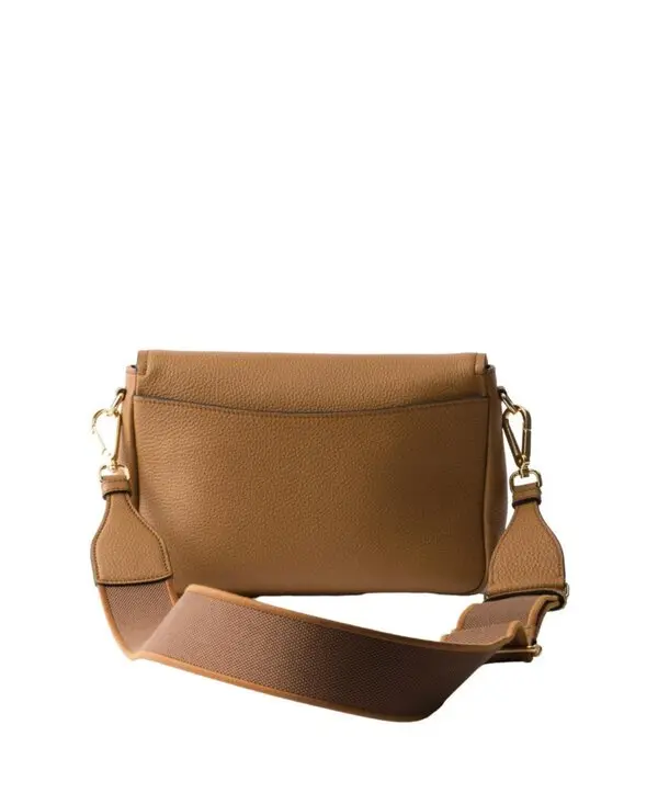 Prada Leather Shoulder Bag - Brown