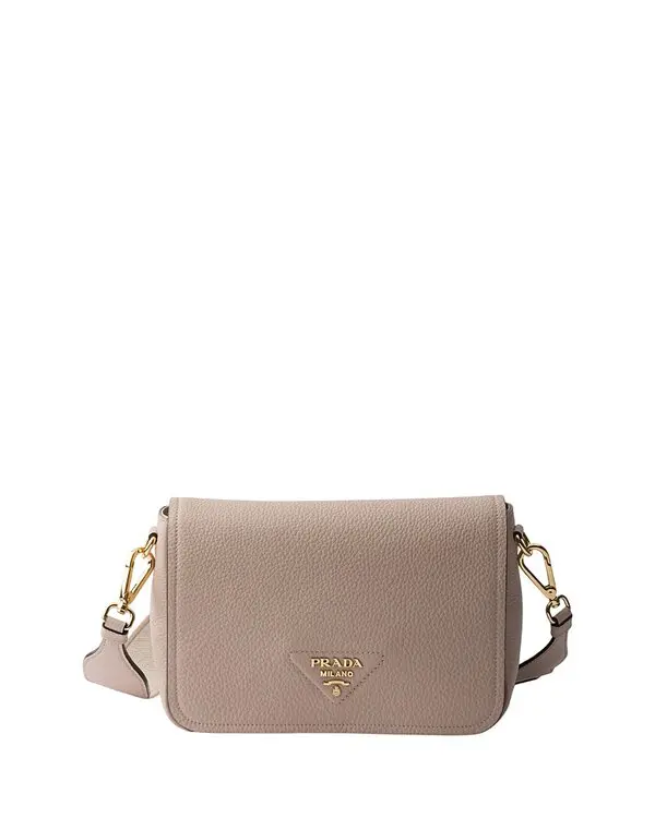 Prada Leather Shoulder Bag - Powder