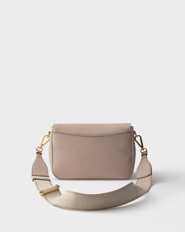 Prada Leather Shoulder Bag - Powder